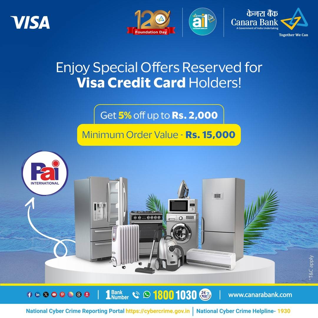Canara Bank Exclusive Offer - Special Deals and Benefits for Customers